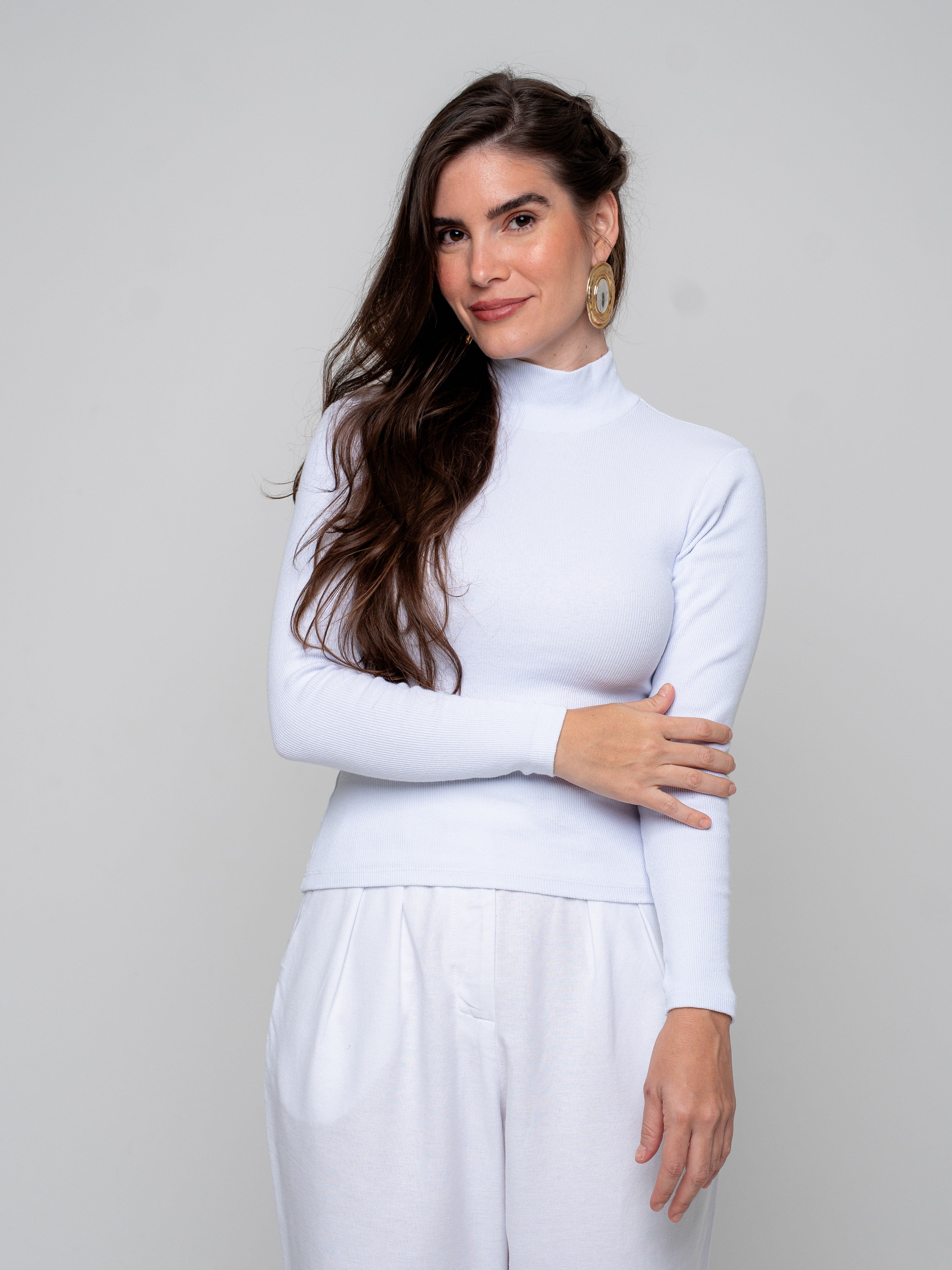 Blusa Afago Branca - La Tienda